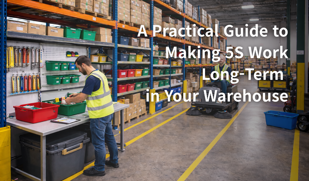 A Practical Guide to Making 5S Work Long-Term in Your Warehouse