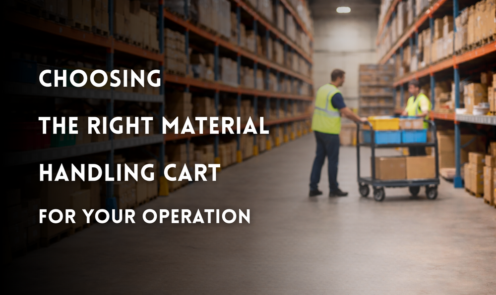 Choosing the Right Material Handling Cart for Your Operation