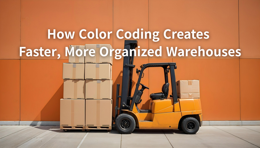 How Color Coding Creates Faster, More Organized Warehouses