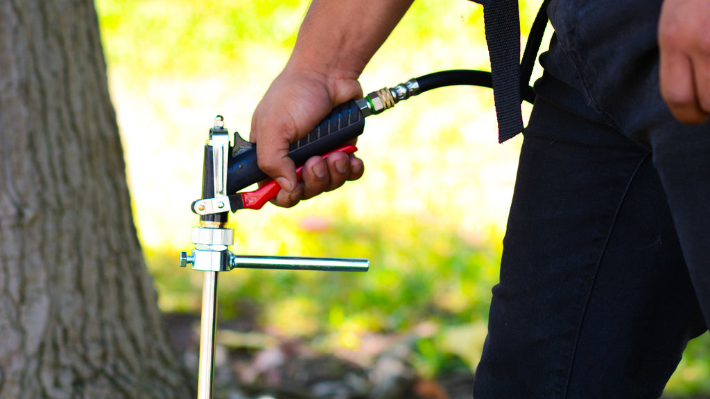 How To Attach The Irrigation Rod On A Backpack Sprayer – Tomahawk Power