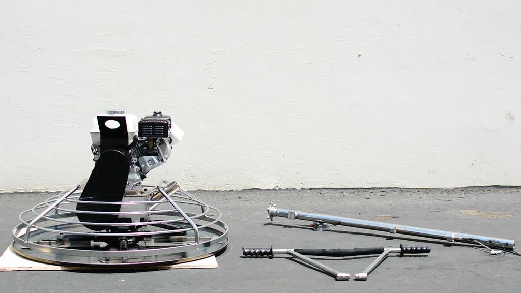 How to Assemble and Start Up a 36" and 46" Concrete Power Trowel ...