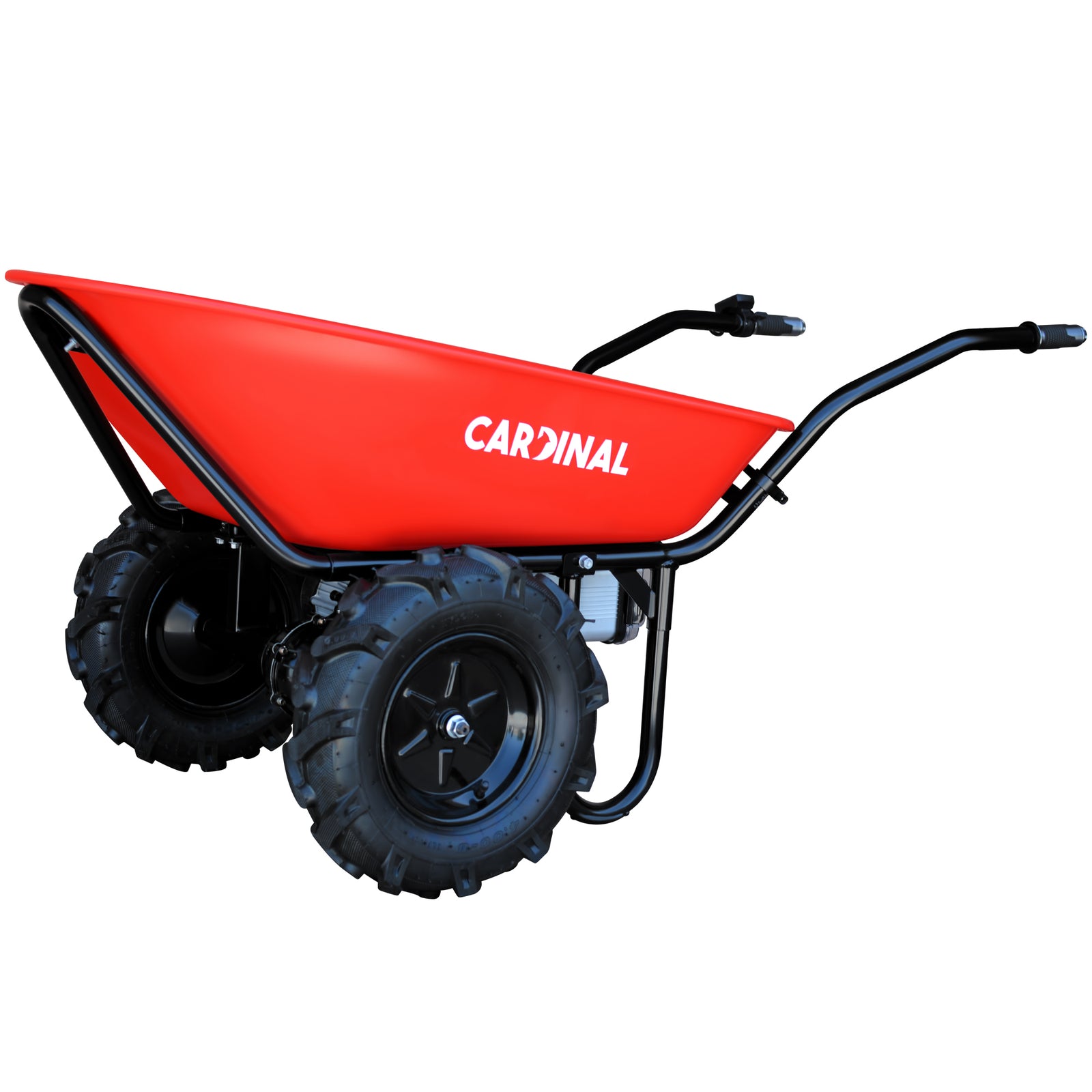 Electric Utility Cart 40V Battery-Powered Wheelbarrow 570-lb. Bucket C ...