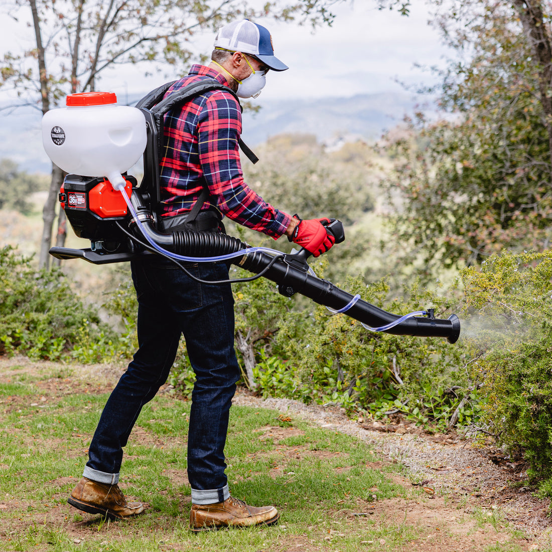 4 Gal Battery Powered Backpack Mosquito Fogger Sprayer 36V for Pest Co