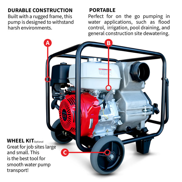 4 Inch Trash Pump
