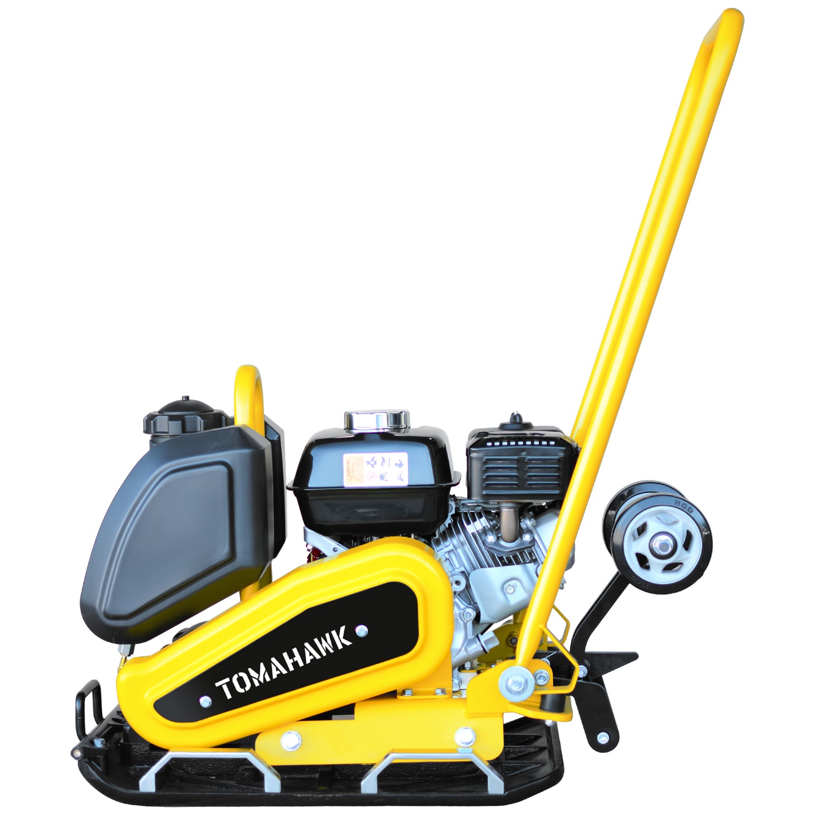 5.5 HP Honda Vibratory Plate Compactor 23x17" for Soil Asphalt Paver C ...