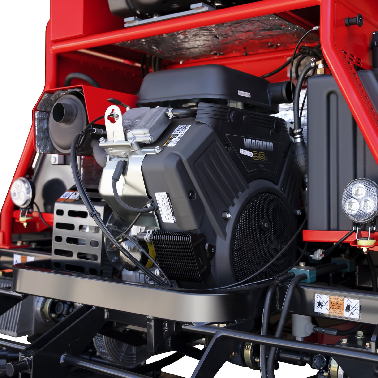 8 Foot Ride-On Concrete Power Trowel with 35HP Vanguard Engine ...