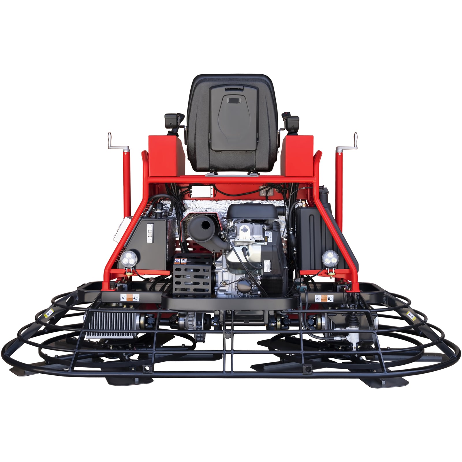 8 Foot Ride-On Concrete Power Trowel with 35HP Vanguard Engine ...