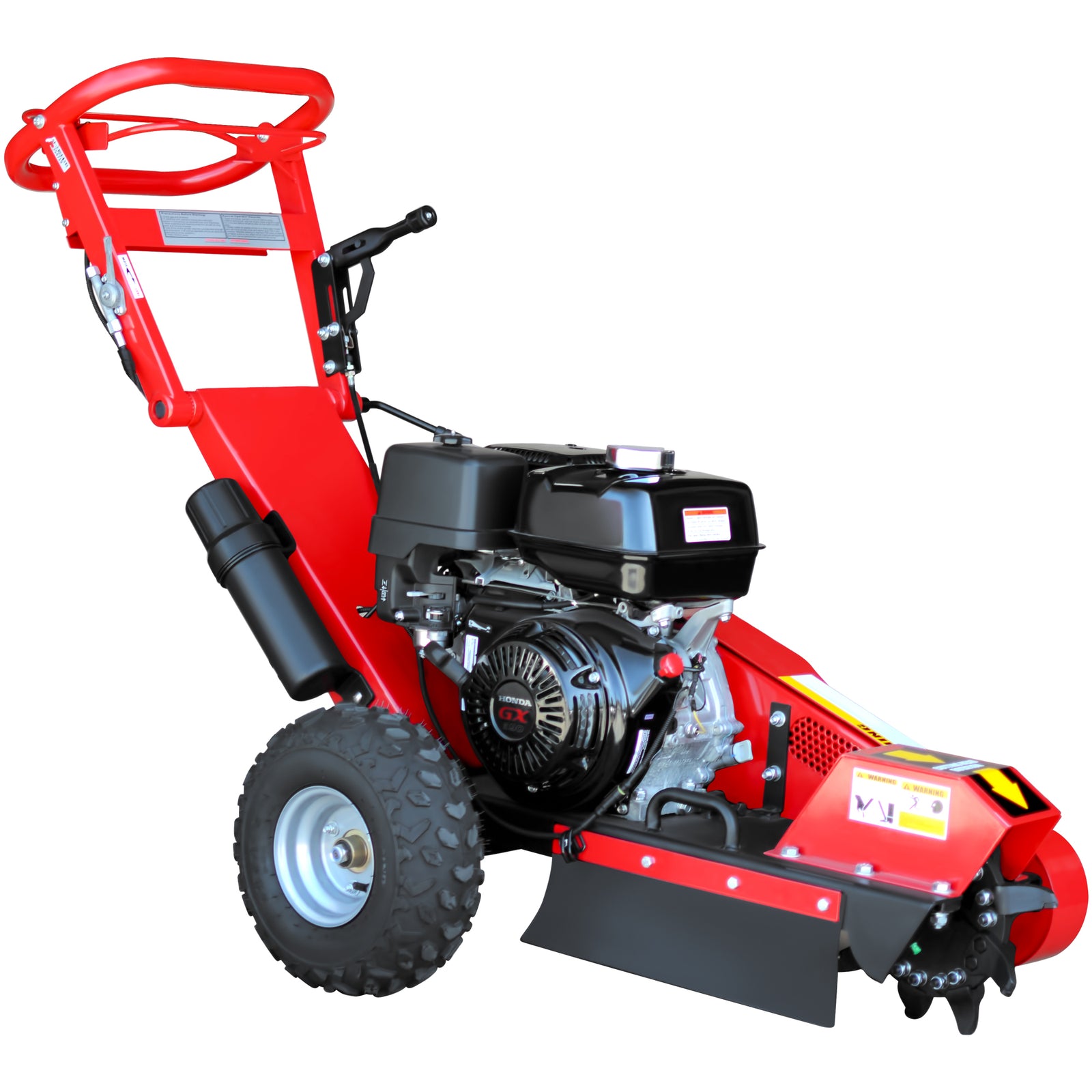 Stump Grinder with 12" Blades 13HP Honda GX390 Off-Road Tree Stump Rem ...