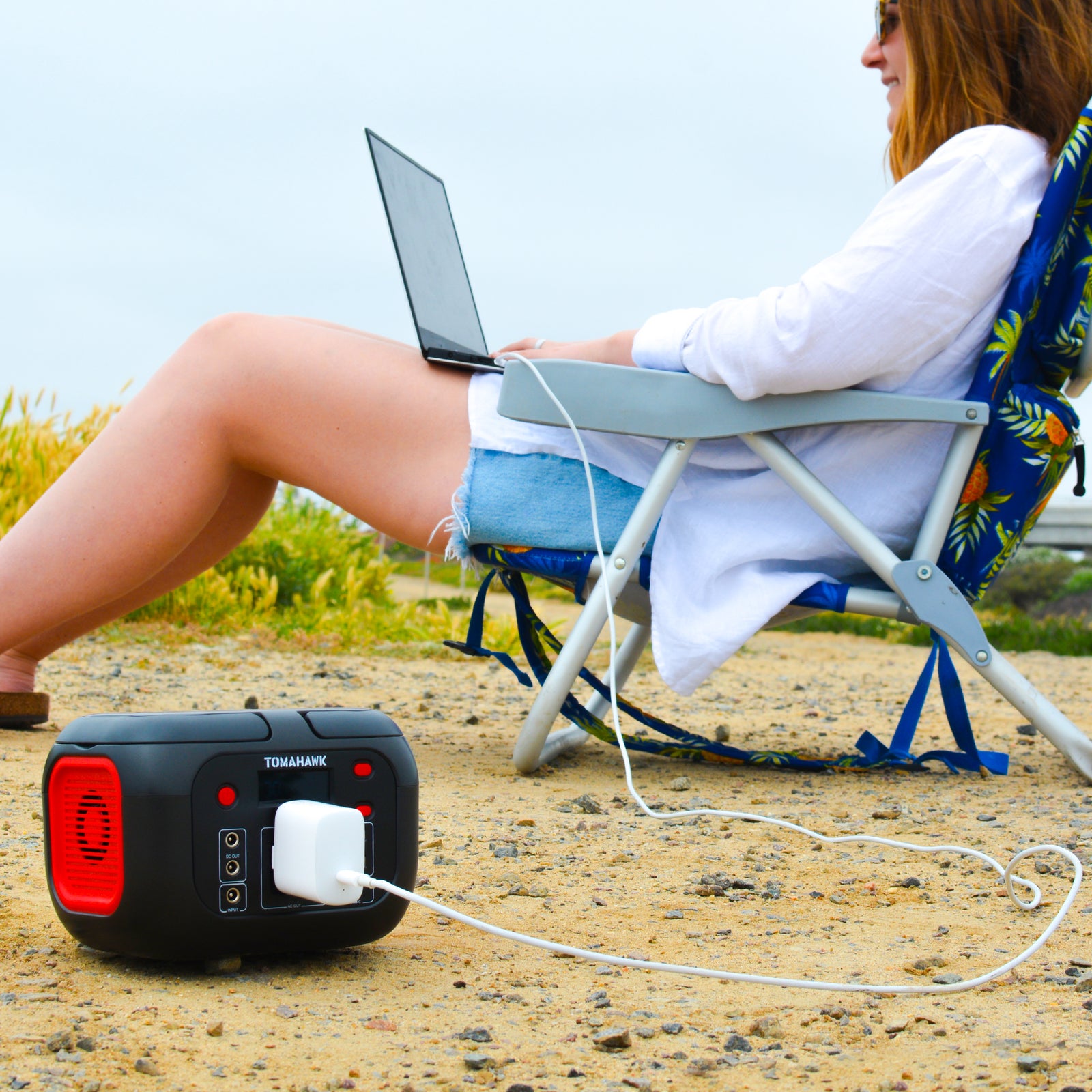Tomahawk Portable Power Station, 155Wh 200W 4-Port Backup Lithium Batt ...