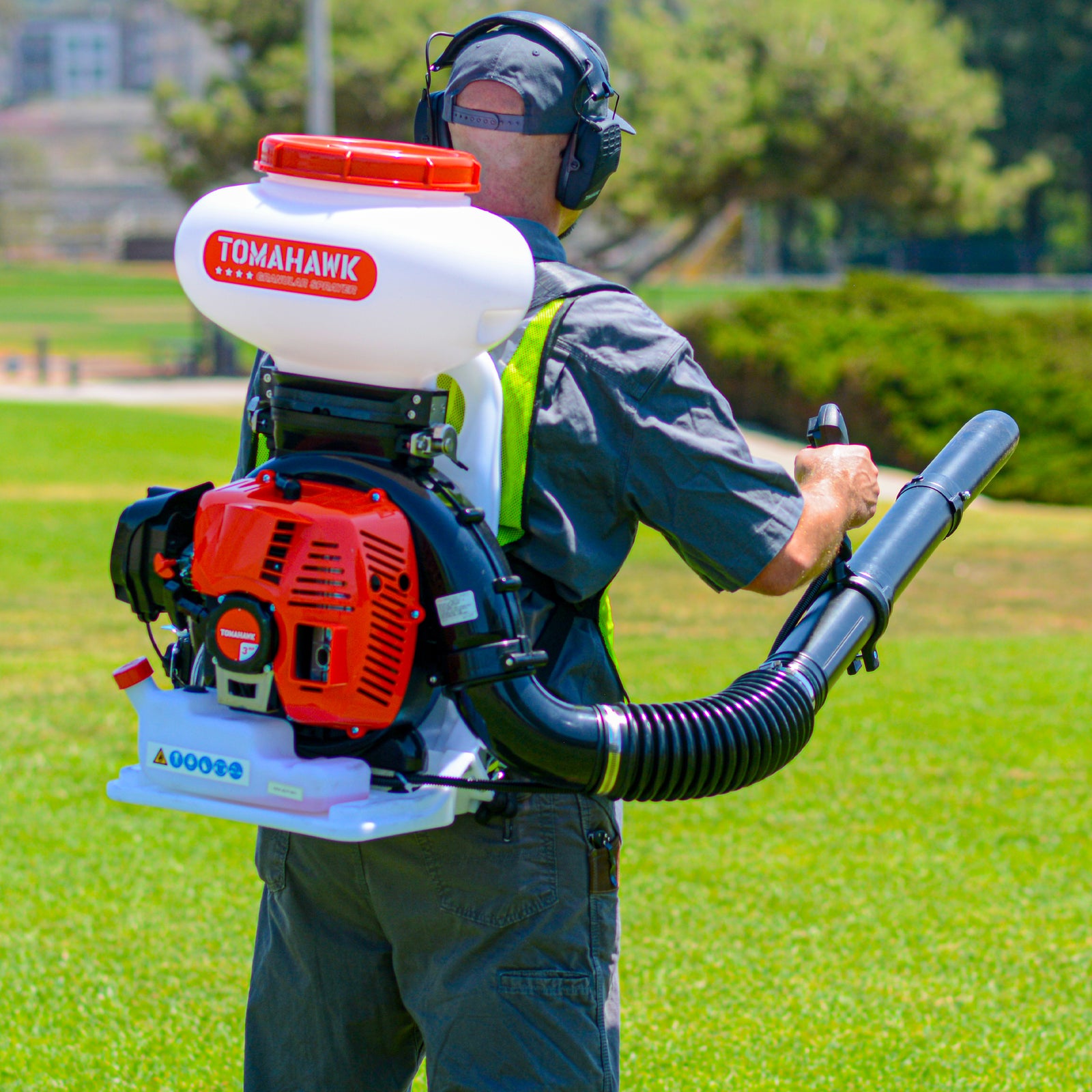 4 Gallon Liquid Tank for Granular Spreader for Liquid Pesticide Fertil ...