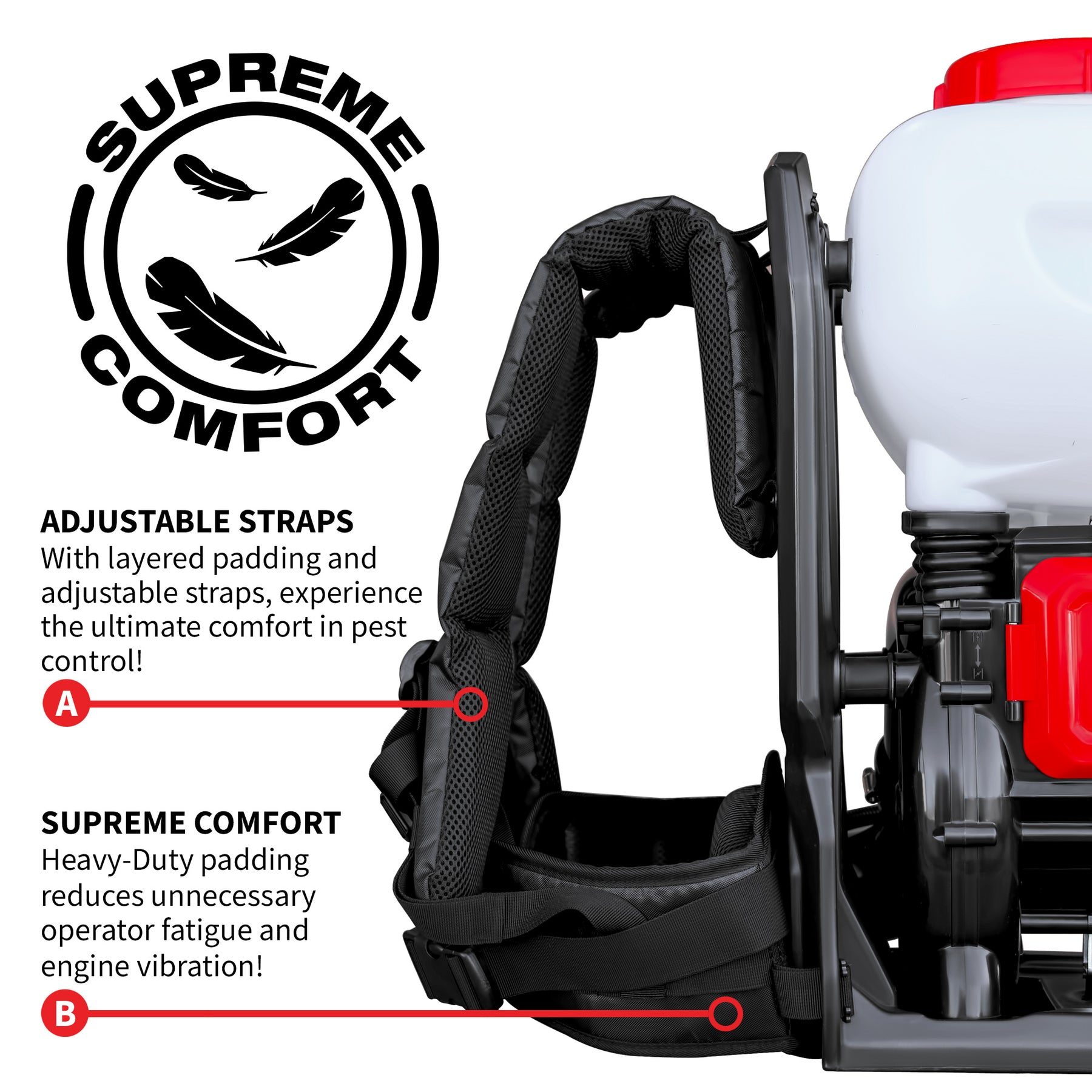 4 Gal Battery Powered Backpack Mosquito Fogger Sprayer 36V for Pest Co