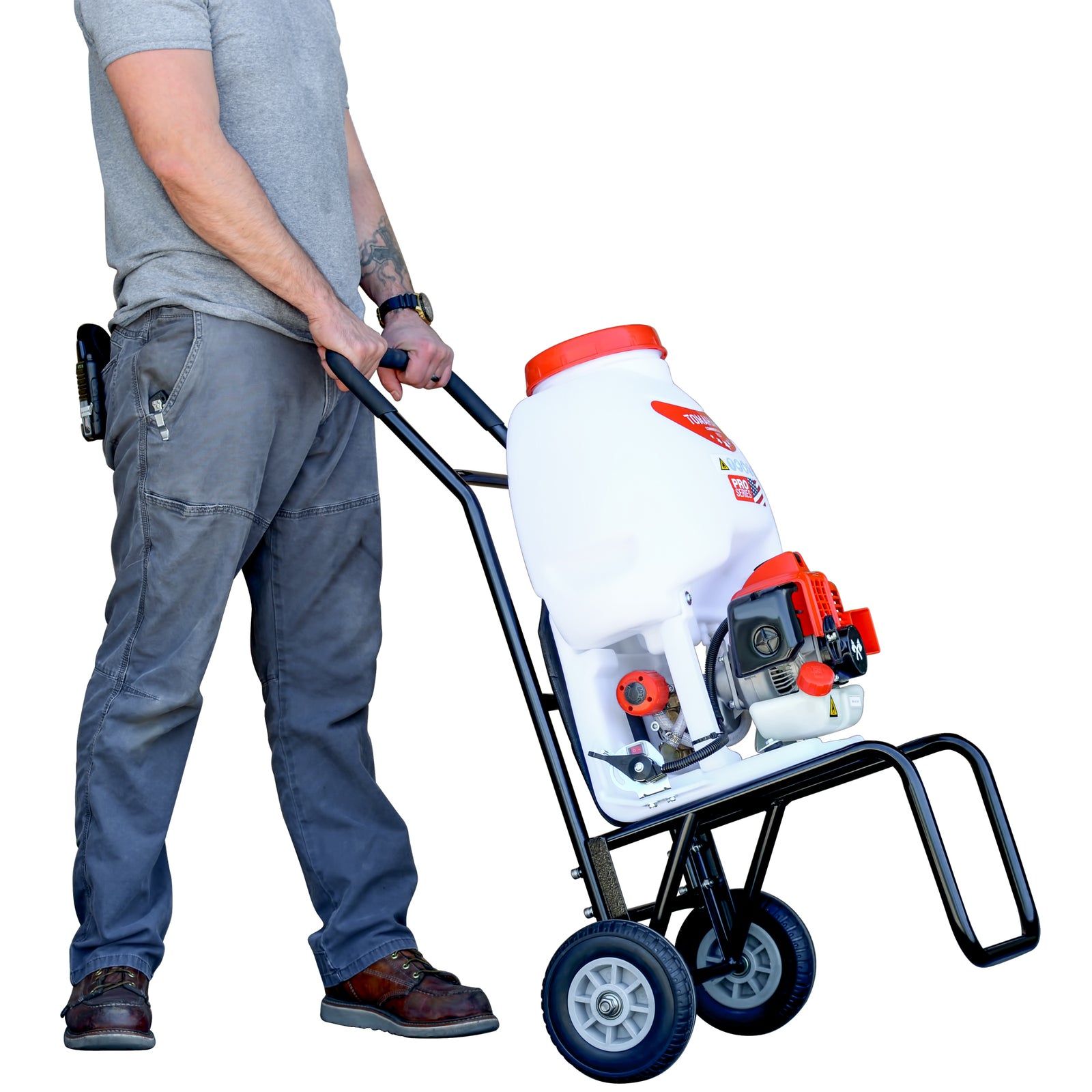 Push Cart Trolley for Backpack Sprayer – Tomahawk Power