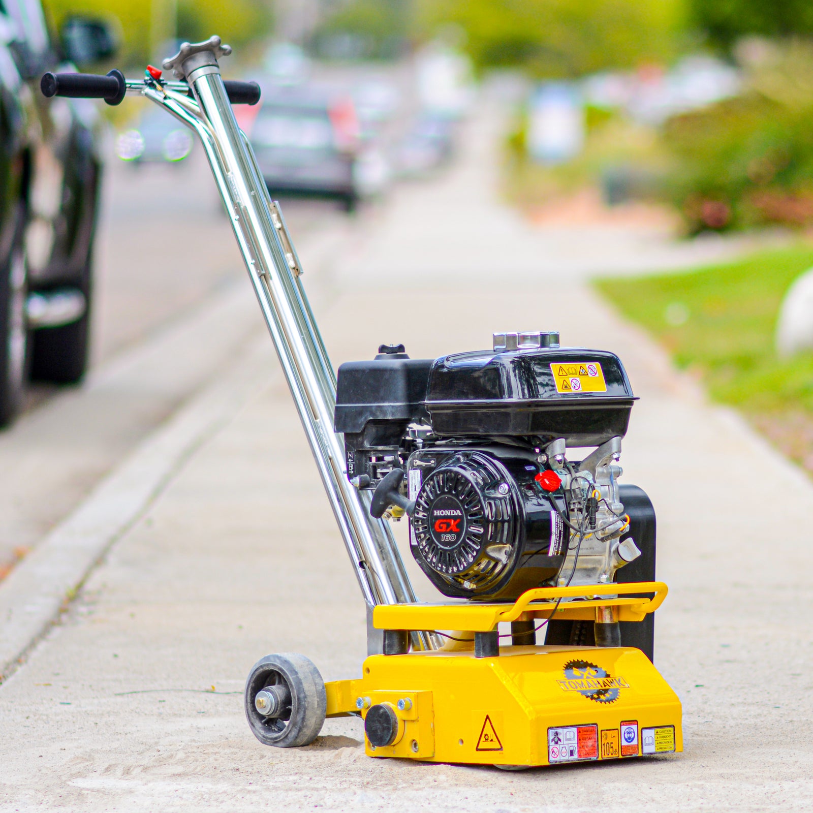 Factory Reconditioned Gas Concrete Scarifier Planer Grinder with 5.5 H ...