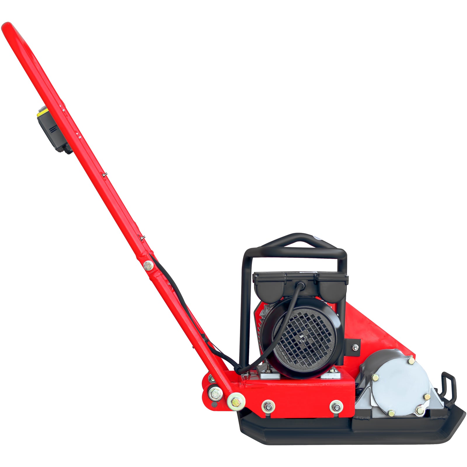 2 HP Electric Vibratory Plate Compactor Tamper for Gravel Soil Compact ...