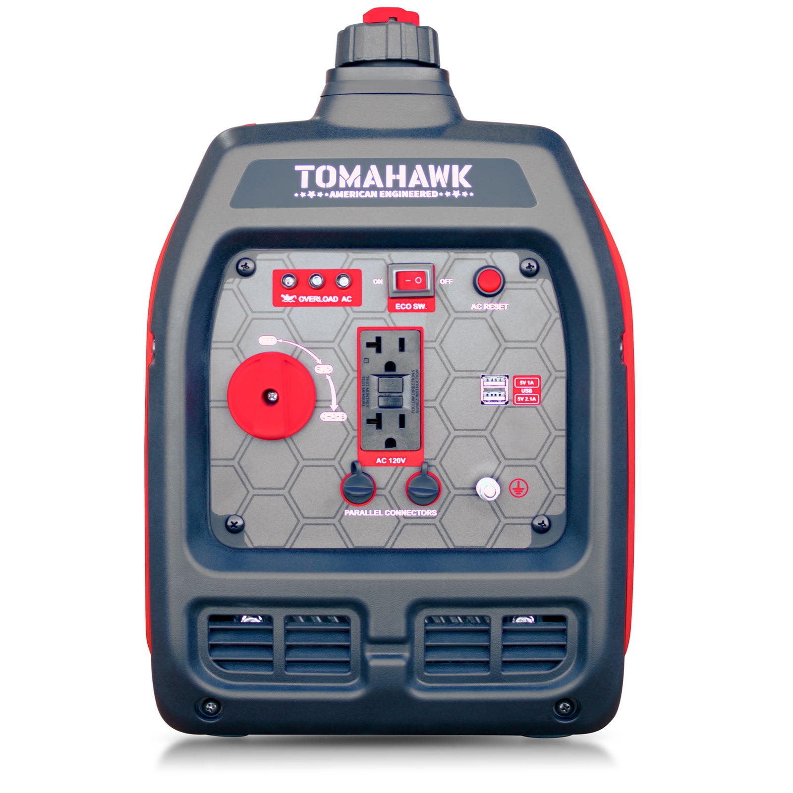 2000 Watt Inverter Generator Super Quiet Portable Gas Power Profession ...