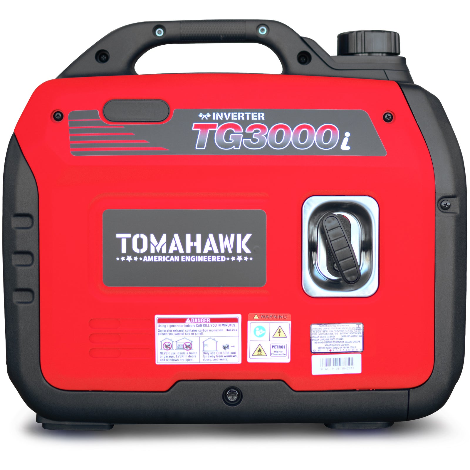 3000 Watt Inverter Generator Super Quiet Portable Gas Power Profession ...