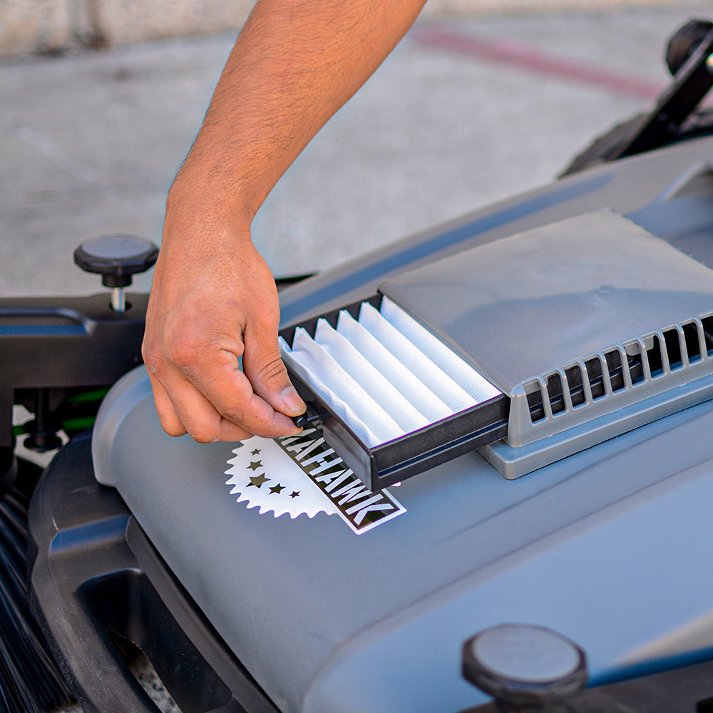 Air Filter Replacement Spare Part for 38" Push Sweeper – Tomahawk Power