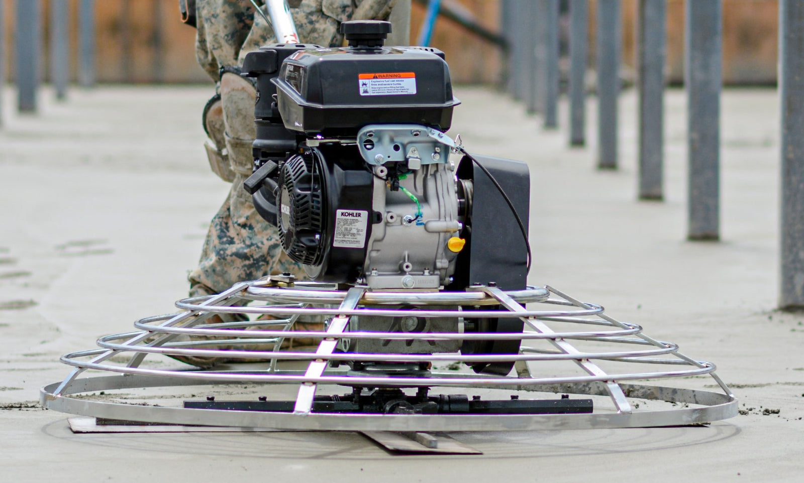 Set of 4 - 6″ x 14″ Replacement Finishing Trowel Blades Bar Mount for ...