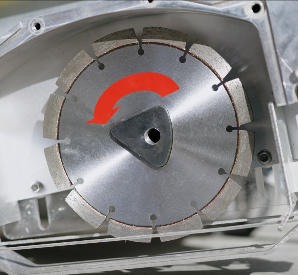 6" XP Red Series Diamond Premium Hard Concrete Saw Blade – Tomahawk Power